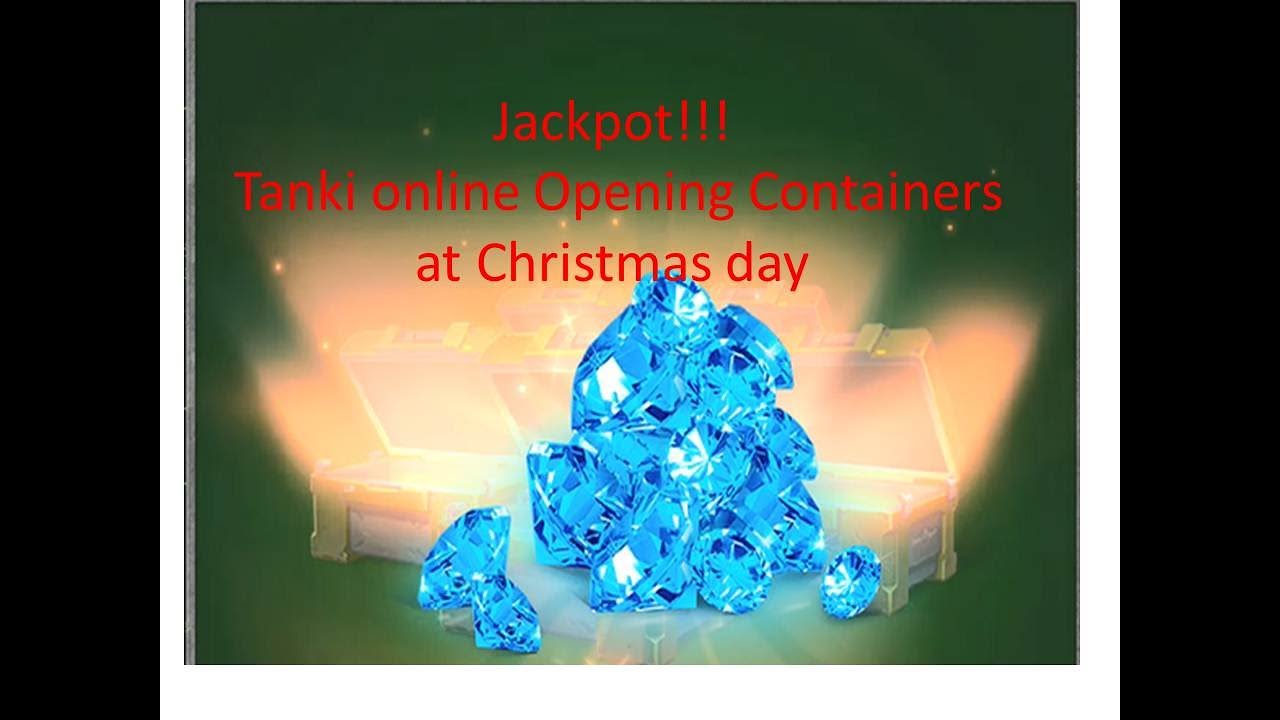 Christmas day Jackpot!! Tanki Online opening containers - YouTube