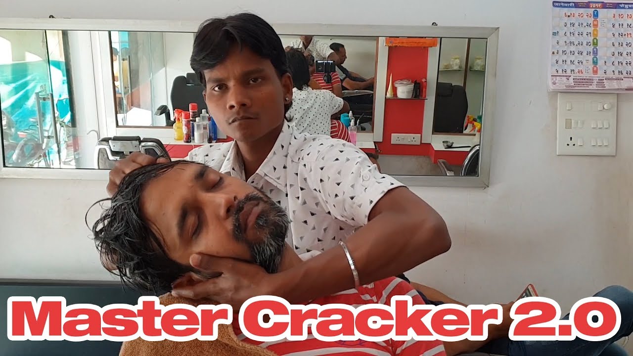 ASMR Master Cracker Unmatched Head Massage with Neck and Hair Cracking ...