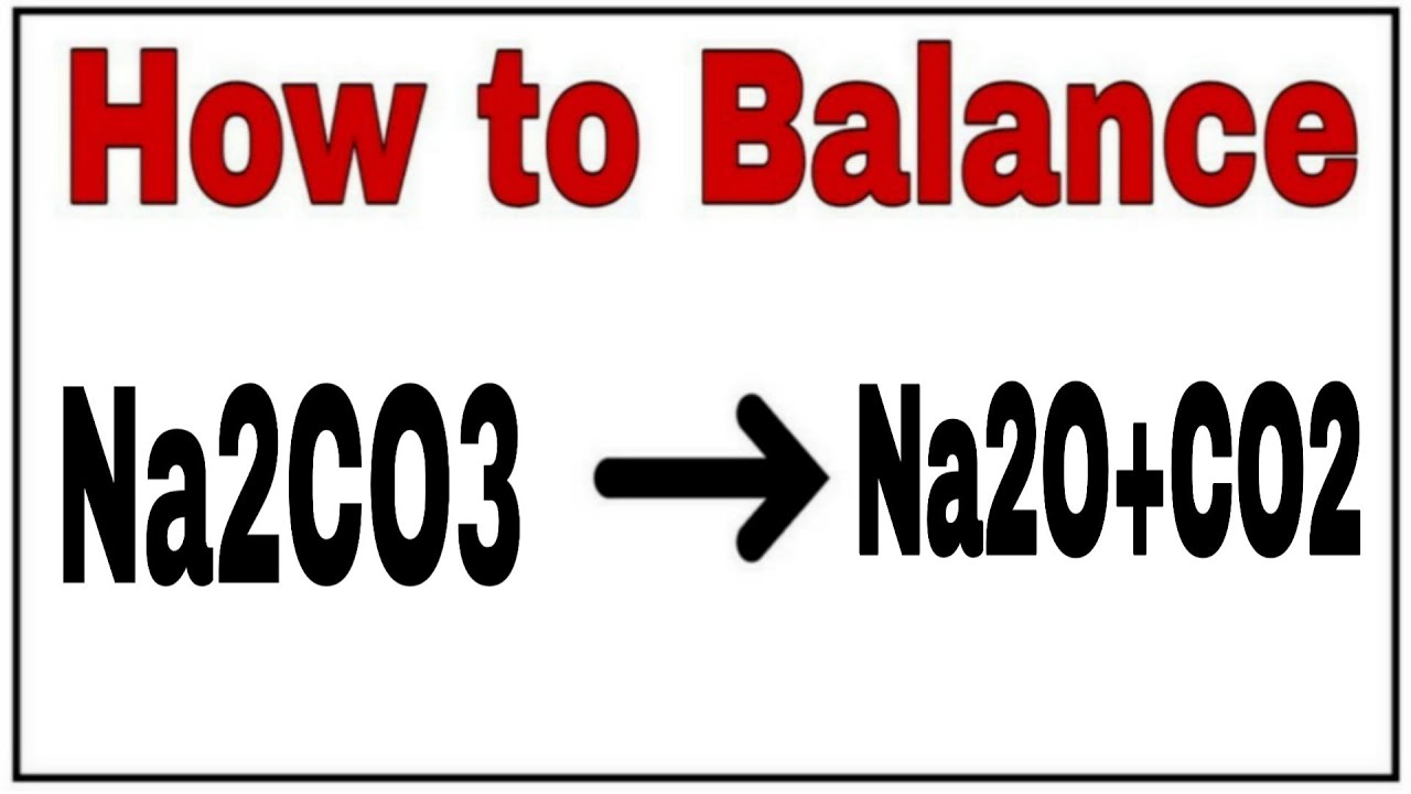 Naoh Co2 Na2co3 H2o Chemical Reaction And Equation