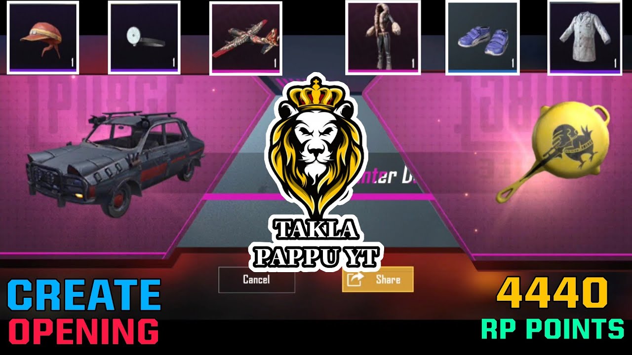 RP CRATE OPENING SEASON 13 PUBG MOBILE | PUPPETMASTER RP CRATE OPENING ...