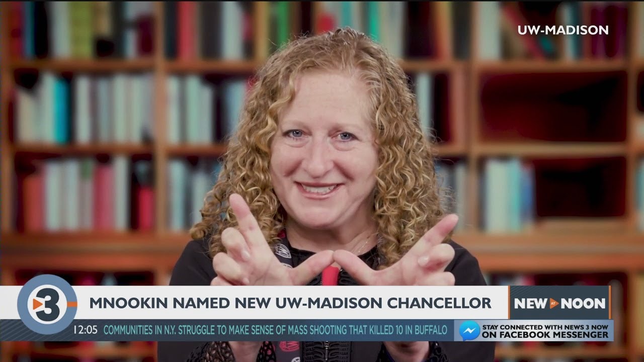 UW-Madison names Dr. Jennifer L. Mnookin as new chancellor - YouTube