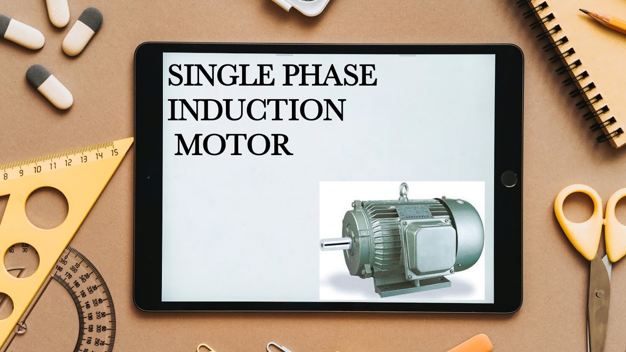 SINGLE PHASE INDUCTION MOTOR/INDUCTION MOTOR,#electricalengineering ,#circuit - YouTube