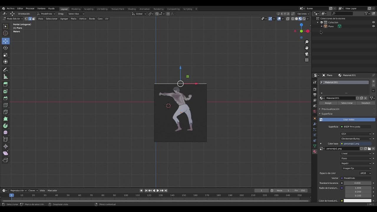 Blender triangular cara - YouTube