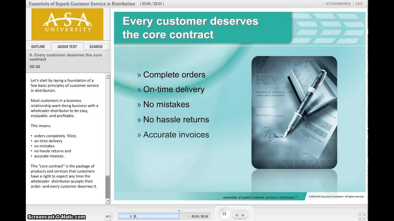 Essentials of Superb Service in Distribution Course Preview - YouTube