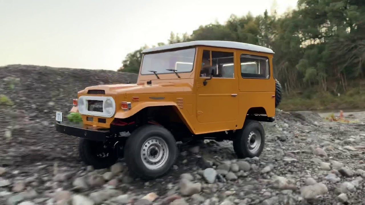 RC4WD FJ40 scale crawler gelande2 highlaxrcc - YouTube
