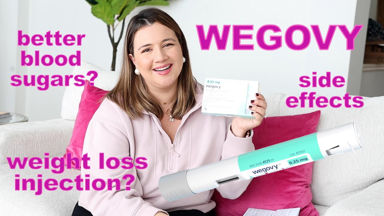 WEGOVY Week 1 2 Weight Loss Side Effects Type I Diabetes YouTube
