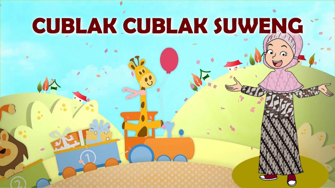 CUBLAK CUBLAK SUWENG (Lirik) - Lagu Tema 6 Kelas 5 SD | Vocal Shema ...
