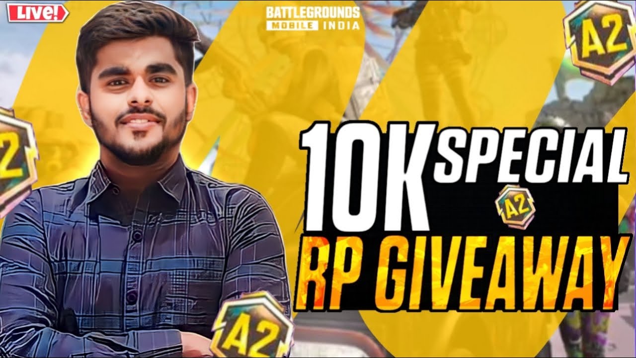 2x A2 Royal Pass Giveaway For Subscribers😍 ! BGMI LIVE w YouTubeANSH ...