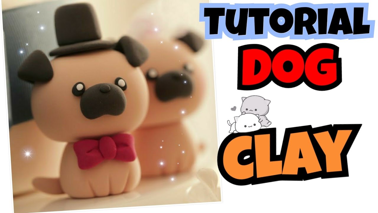 How to Make a Dog - How to Make Polymer Clay , Fondant , DIY Plasticine ...