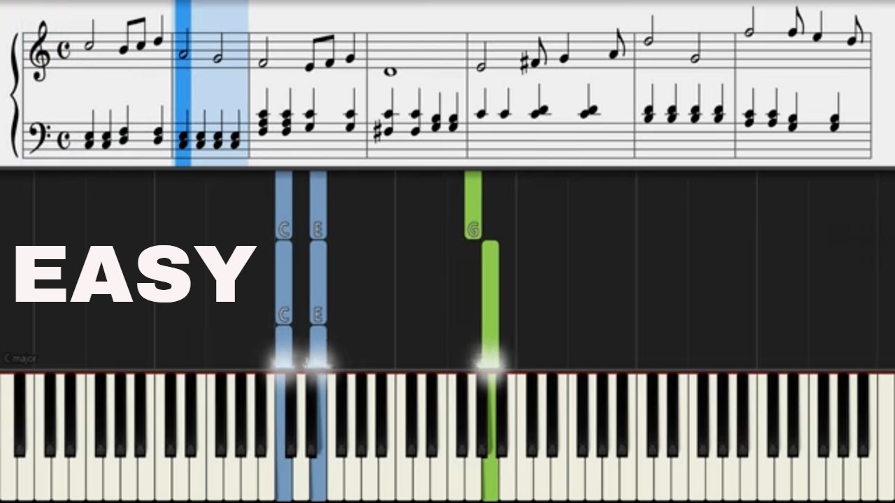 Pomp And Circumstance Piano Sheet Music EASY YouTube pomp-and-circumstance-piano-sheet-music-easy-youtube