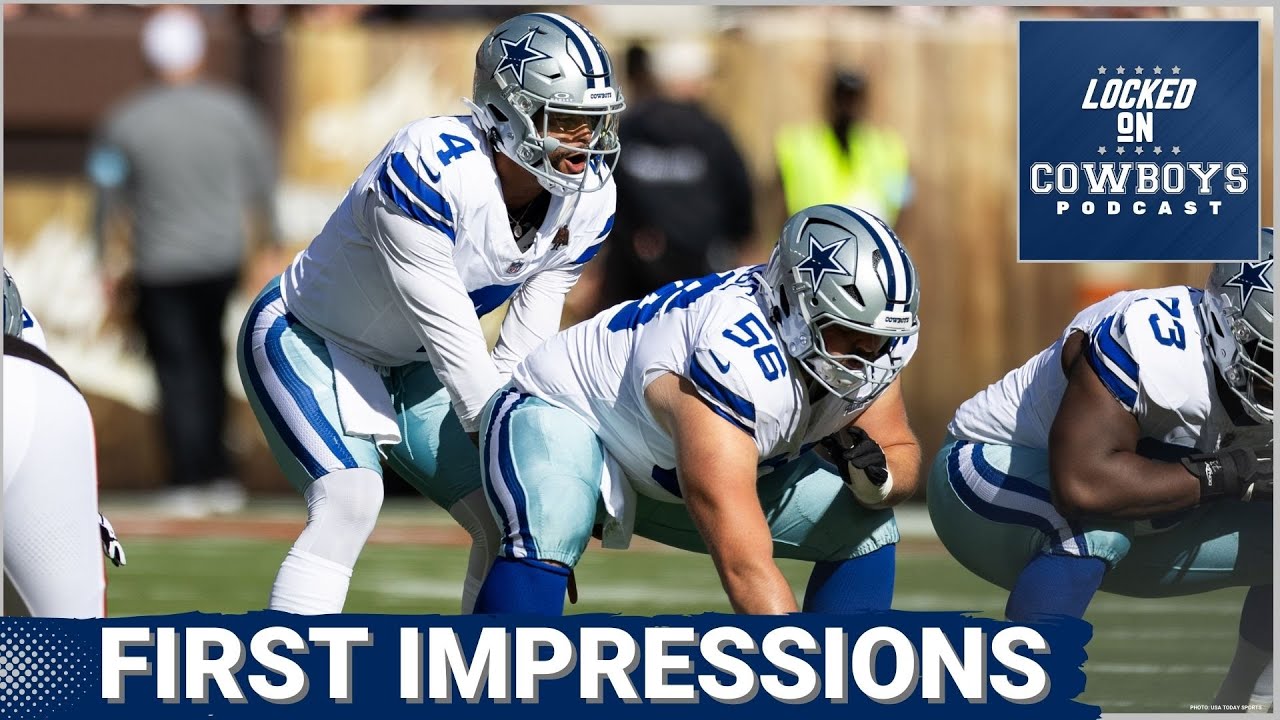 Dallas Cowboys Rookie Perform Well In Week 1 + Other All-22 Notes - YouTube