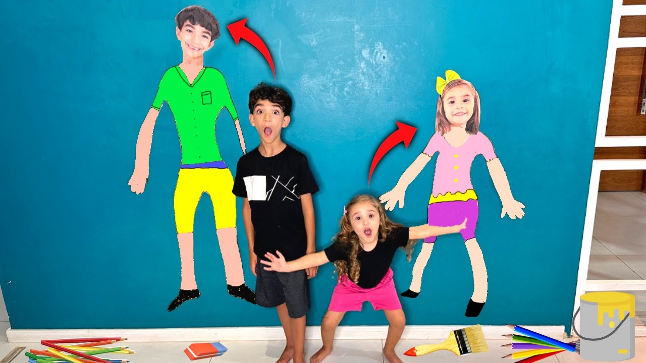 BONECO GIGANTE DO LUCAS ROCHA E DA MANUELA - FAMÍLIA ROCHA - YouTube