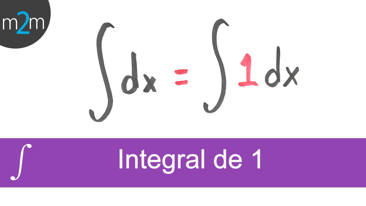 Integral de un diferencial - YouTube