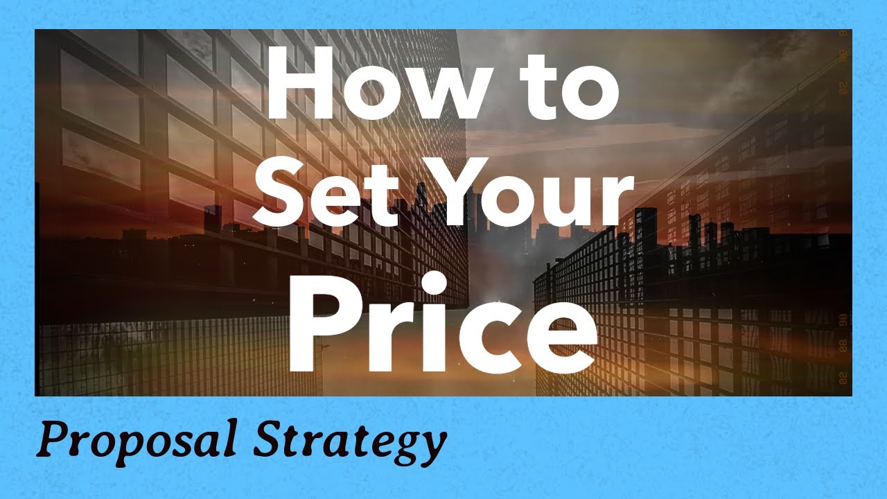 Price to Win and Price to Profit: 5 Things You Need to Know to Price ...