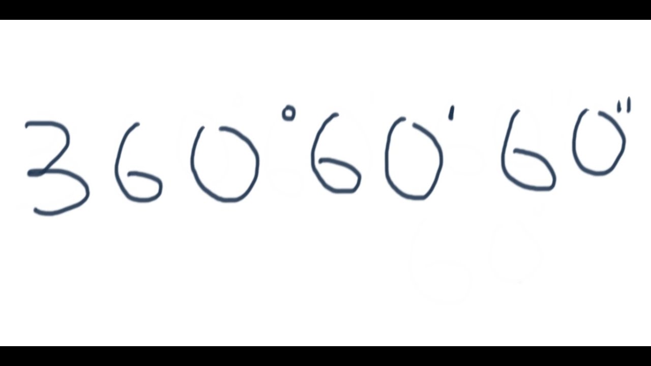 How to convert degrees to degrees, minutes and seconds, and vice versa ...