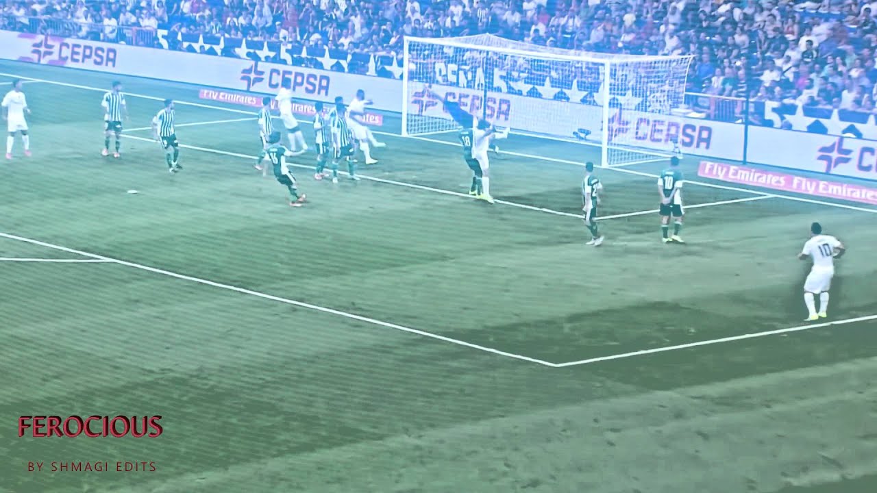 James Rodríguez Great Free Kick Goal Vine vs Real Betis • HD - YouTube