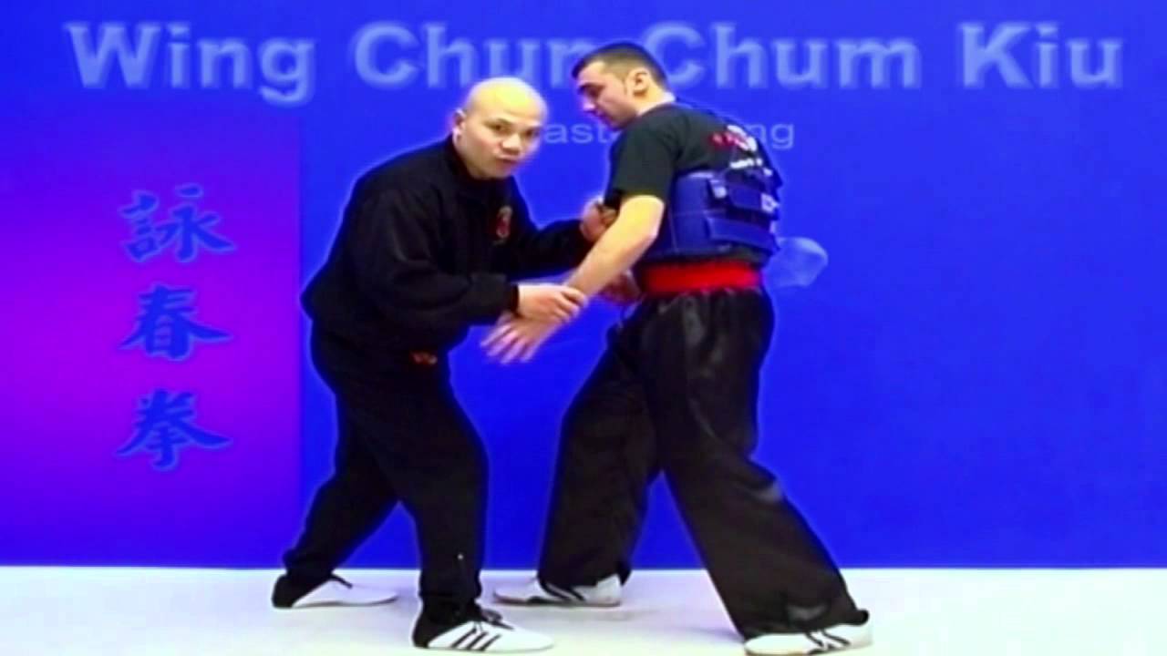 Wing Chun kung fu - wing chun chum kiu training Lesson 18 - YouTube