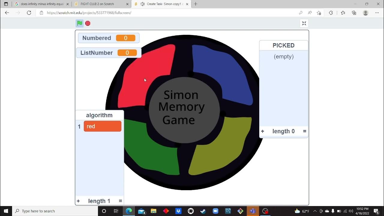CSP Create Task PROJECT 2021 (passed ️) SCRATCH - YouTube