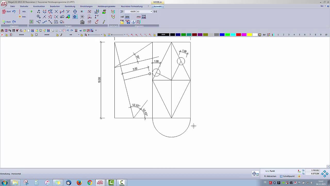 07 - Erste Bemaßung und Beschriftung 2D - YouTube