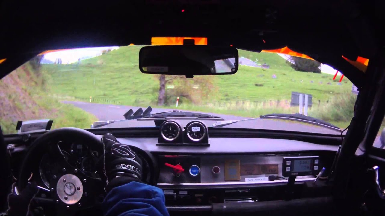 Targa NZ Tarmac Rally 2015 Stage 24 Taihape South Alpine Renault - YouTube