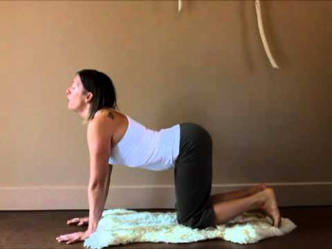 Abdometer challenge:Cat Cow Yoga instruction.mp4