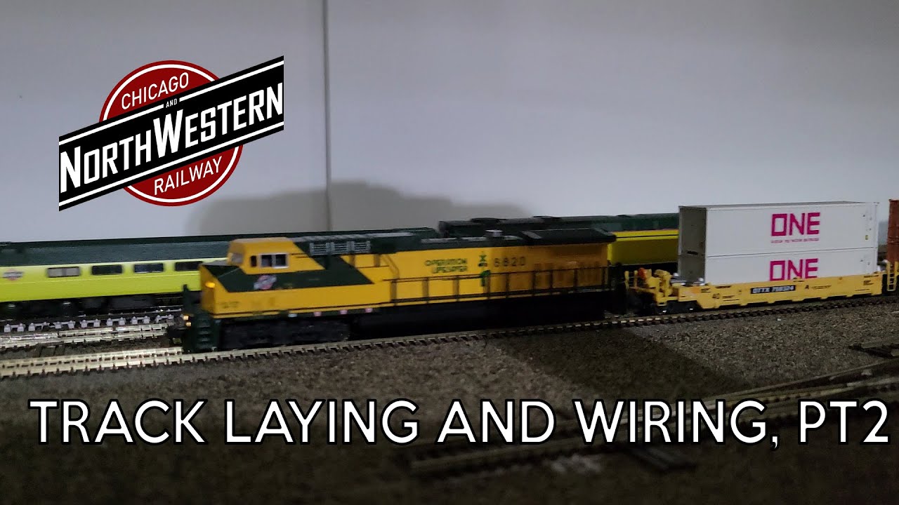 CNW Wisconsin Division N Scale Layout - Ep 4 - Wiring problems solved ...