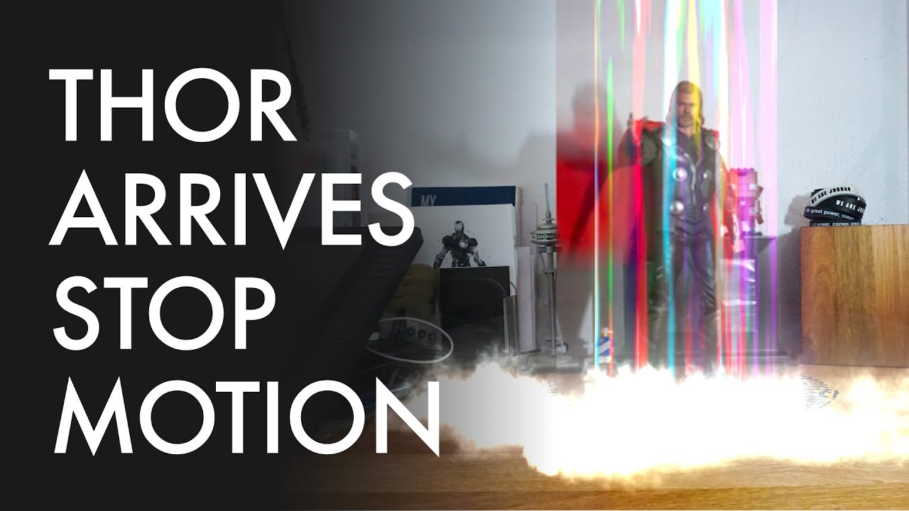 Thor arrives by Bifrost - YouTube