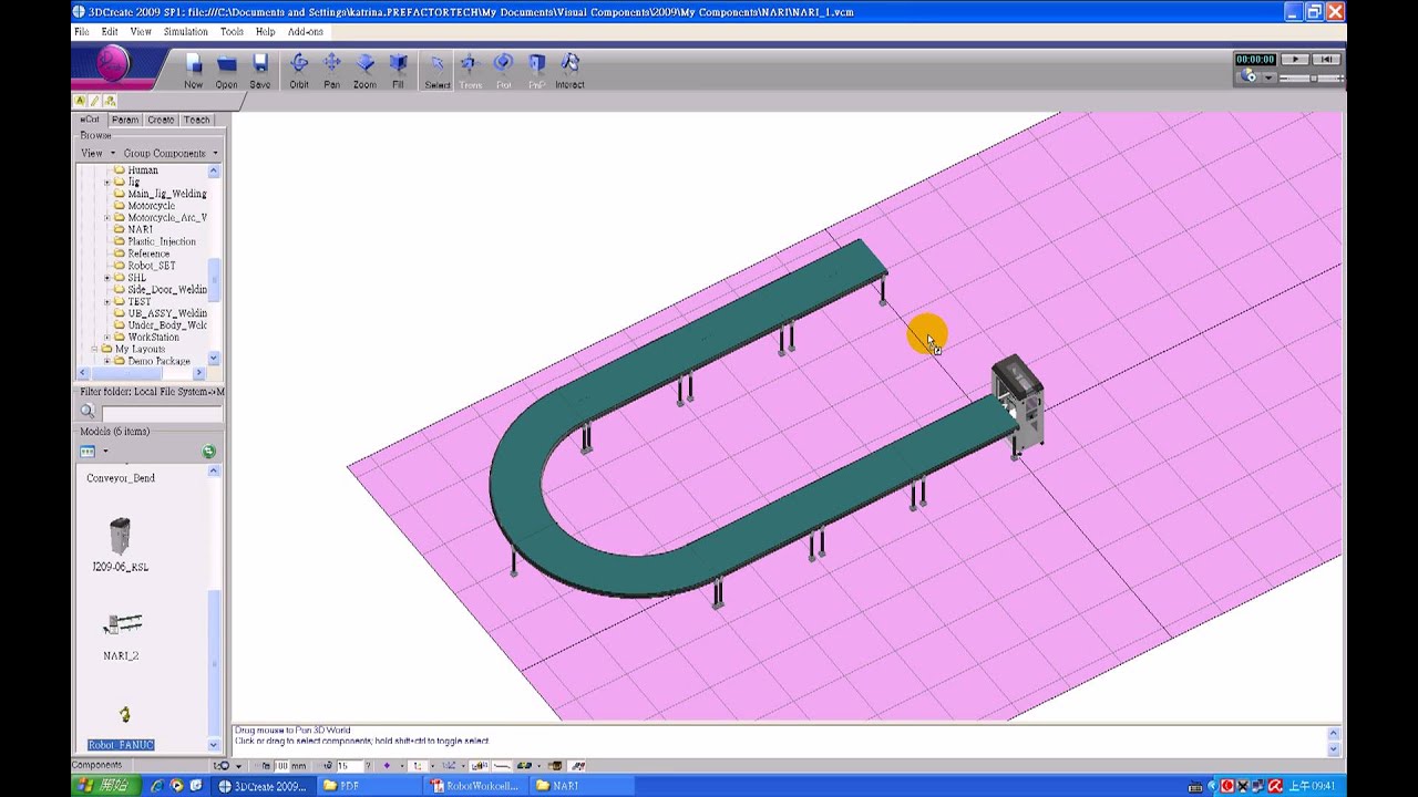 Rapid conveyor layout technology-快速輸送帶規劃技術 - YouTube