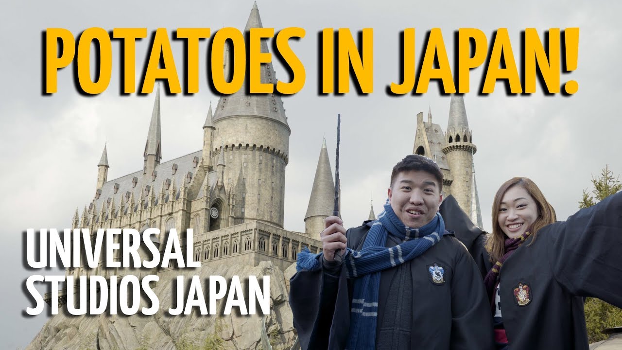 Potatoes in Japan: Universal Studios Japan - YouTube