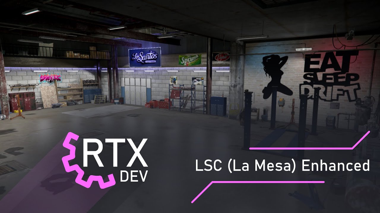 FiveM MLO - LSC (La Mesa) Enhanced (RTX DEV) - YouTube