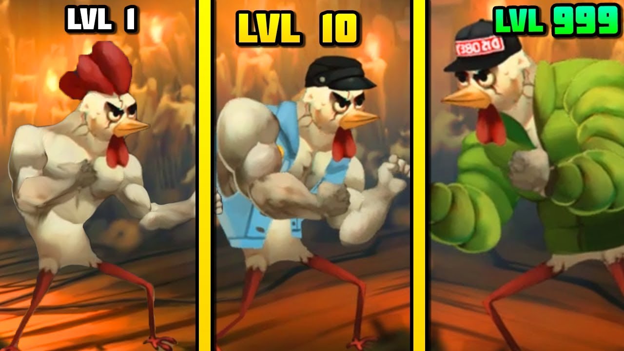 ЭВОЛЮЦИЯ КАЧКА ЧТОБЫ ПЕТУХ СПАС СВОЮ ЛЮБОВЬ В ИГРЕ CHICKEN ASSASSIN ...