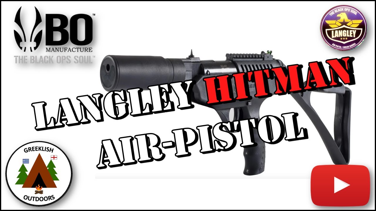 Norica / BO Langley Hitman .22 - Air Gun Review - YouTube