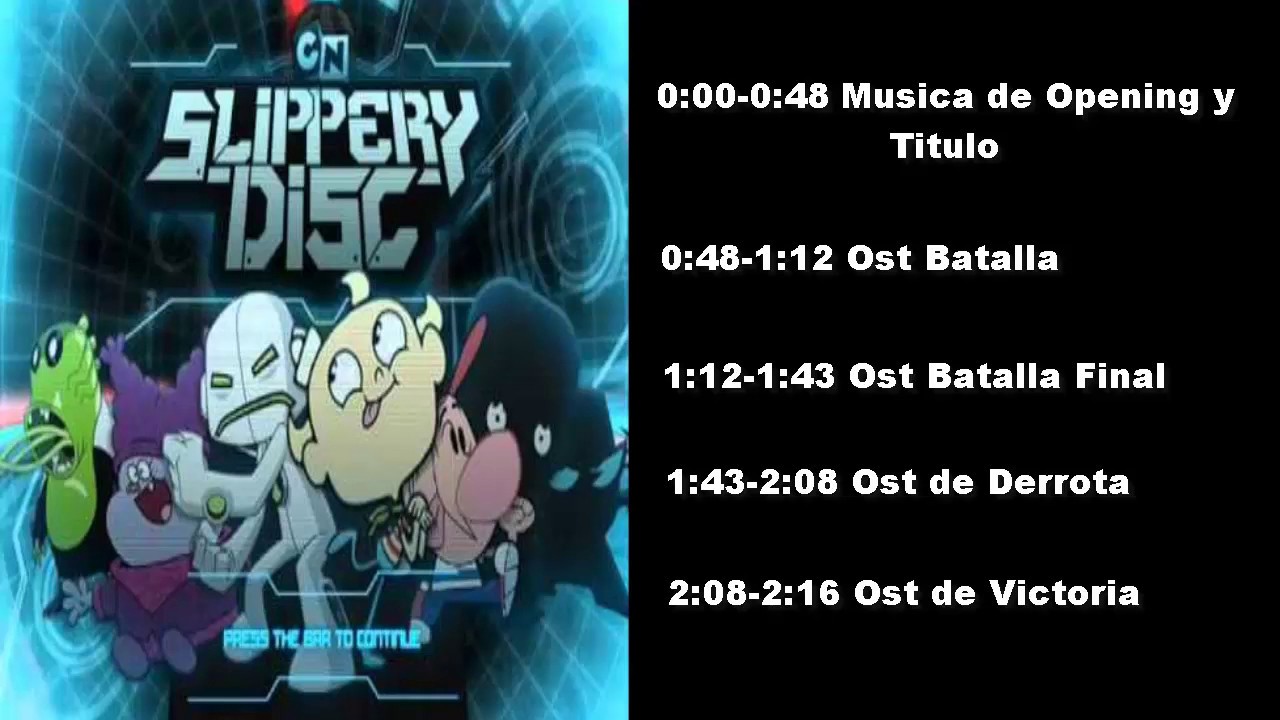 Cartoon Network Slippery Disc|Ost - YouTube
