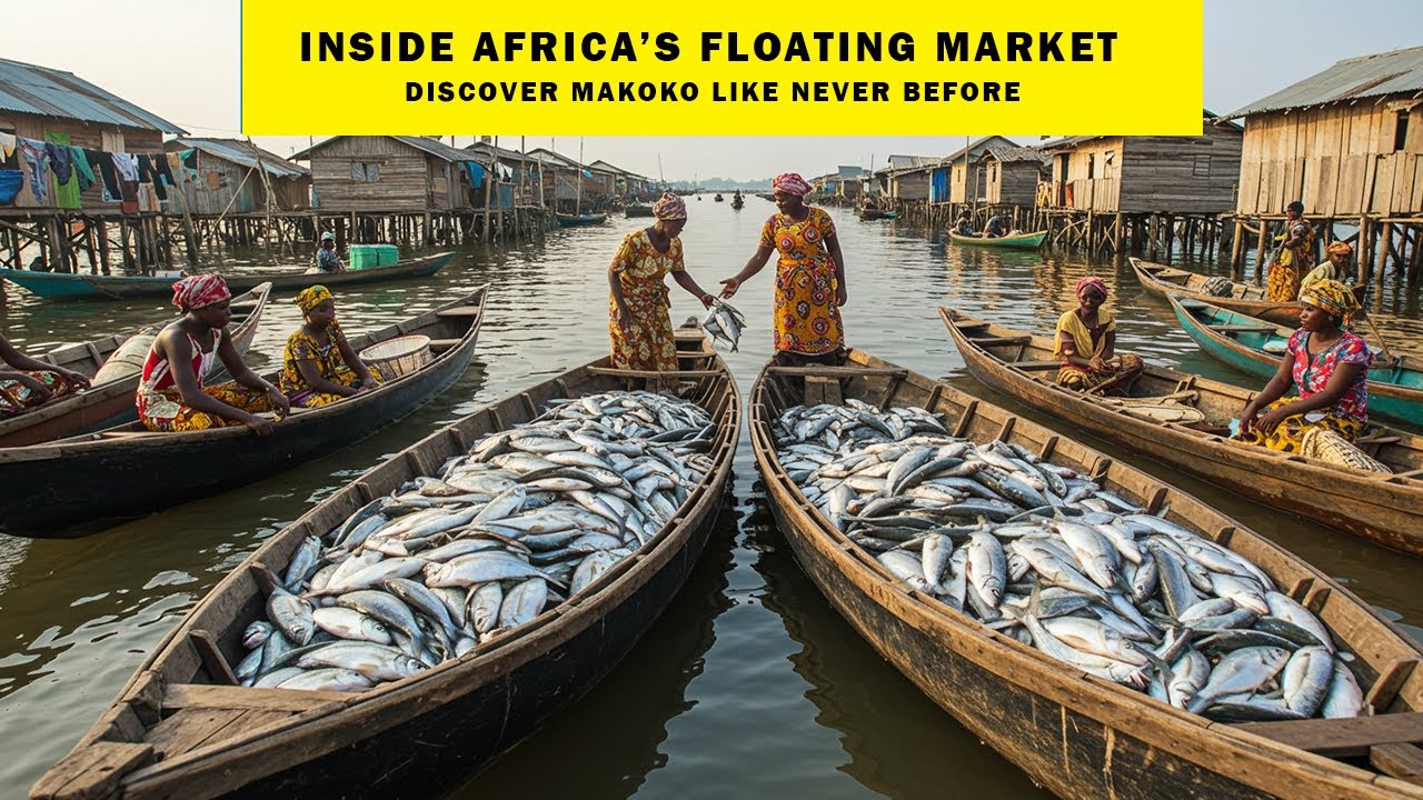 Inside Africa’s Floating Fish Market Discover Makoko Like Never Before ...