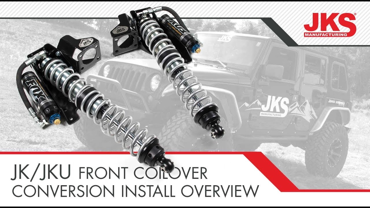 Wrangler JK Coilover Conversion | Install Overview - YouTube