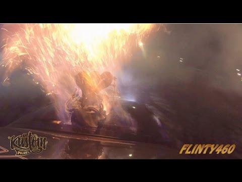 BALLISTIC - EPIC ENGINE BAY FIRE AT SKIDFEST - YouTube