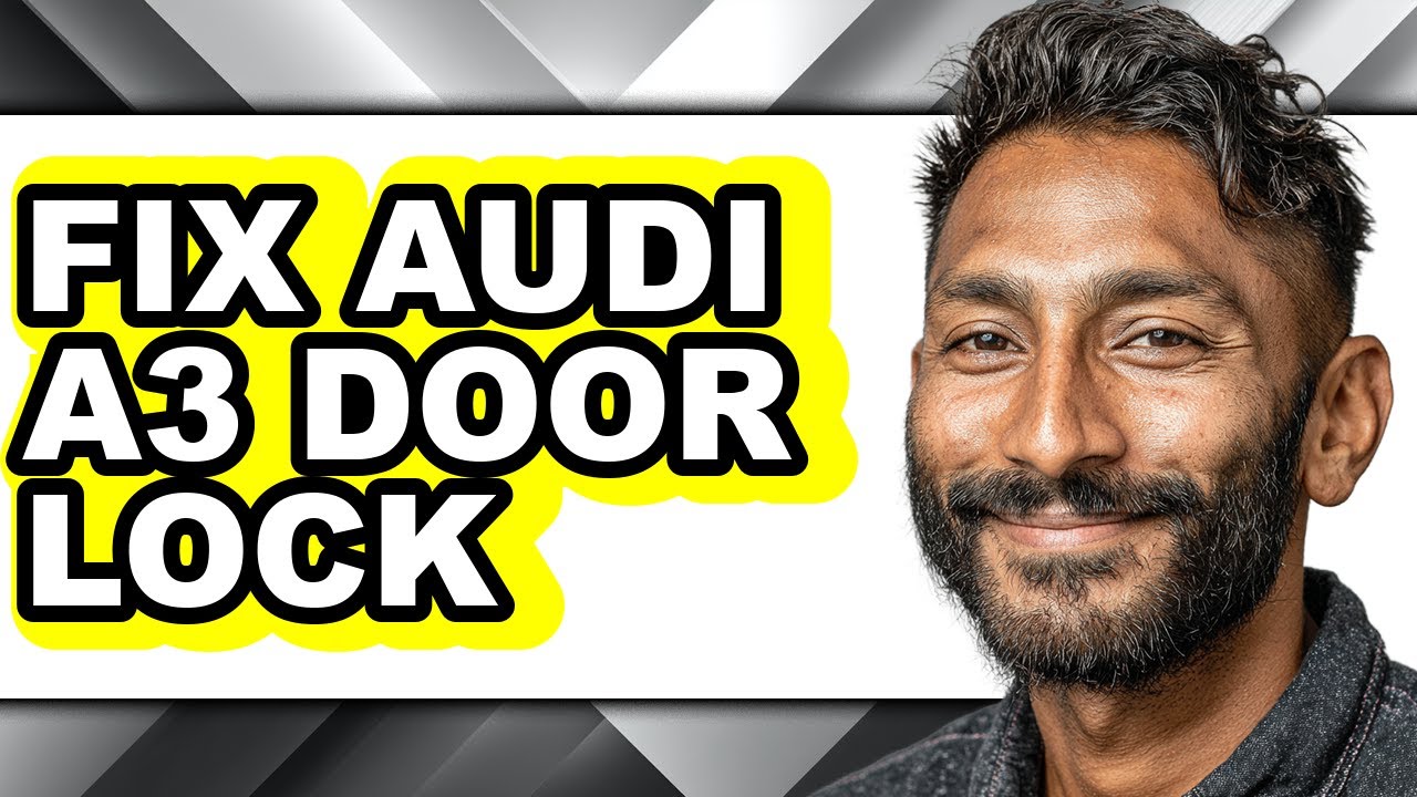 How To Fix Audi A3 Door Lock (UPDATED) - YouTube