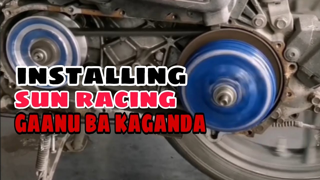 INSTALLING CVT SUN RACING HONDA BEAT LAKAS NITO - YouTube