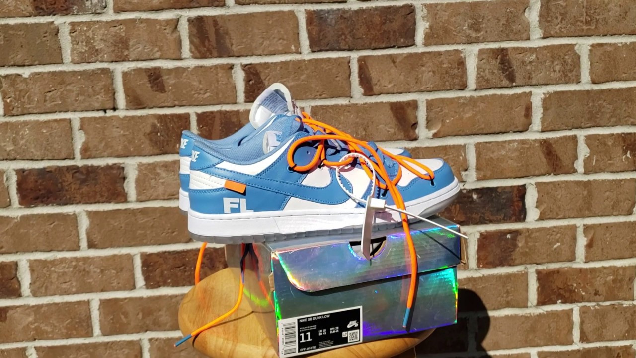 These Custom Off-White Nike Sb Dunk Lows Are... - YouTube