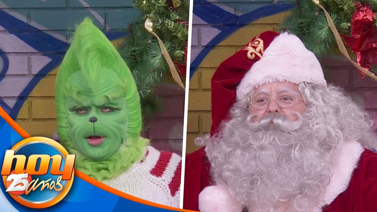 El Grinch y Santa Claus llevan al extremo su rivalidad en Los Vecinos ...