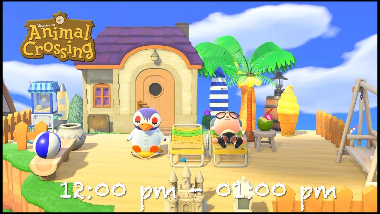 asmr Animal Crossing Ambience | Flo Animation BGM | あつ森BGM Work Study ...