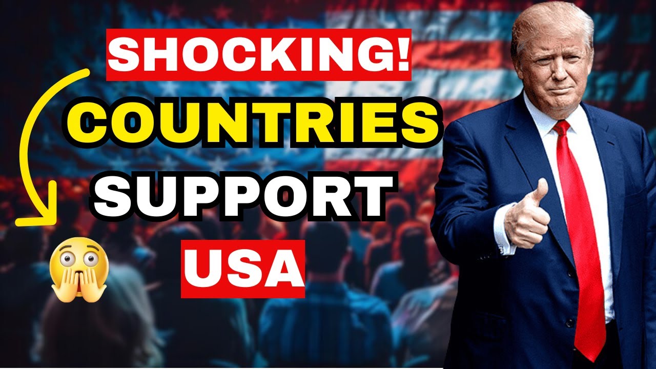 10 Countries That Support USA in 2024 - YouTube
