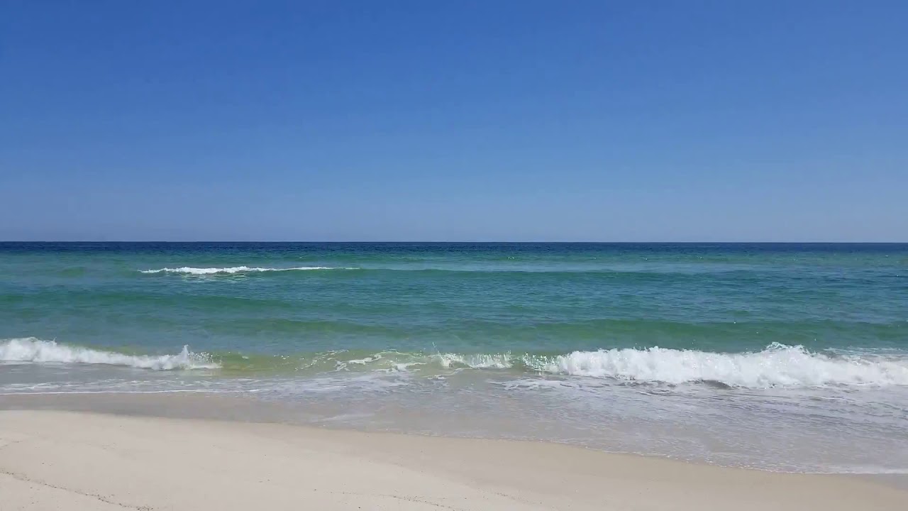 DESTIN FLORIDA beautiful WAVES - YouTube