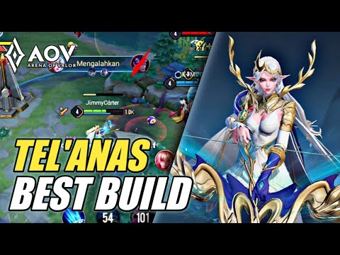 AOV : TEL'ANAS GAMEPLAY | BEST BUILD - ARENA OF VALOR - YouTube