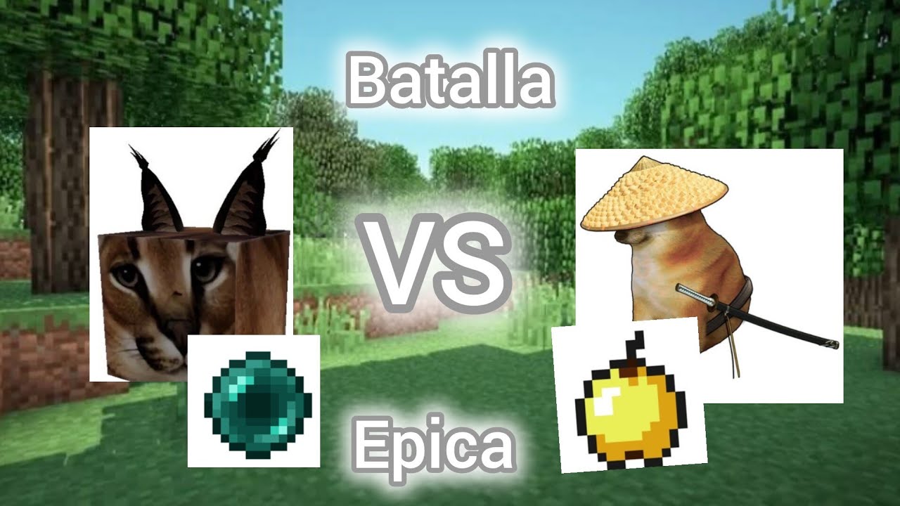 Batalla epica cheems vs floppa - YouTube