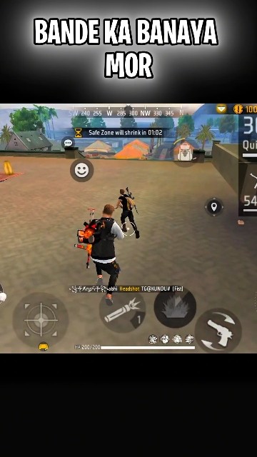 Bande Ka banaya Mor 😱| Aage Kya hua?| #shortvideo #shorts #freefire # ...