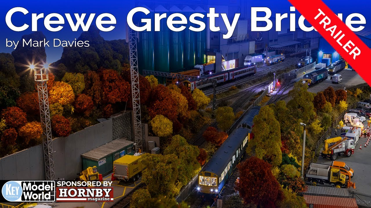 TRAILER - Crewe Gresty Bridge TMD in OO gauge - YouTube