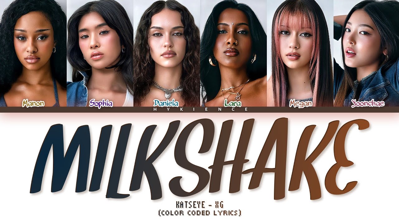 KATSEYE 'Milkshake' (Kelis) [How Would / Color Coded Lyrics] - YouTube