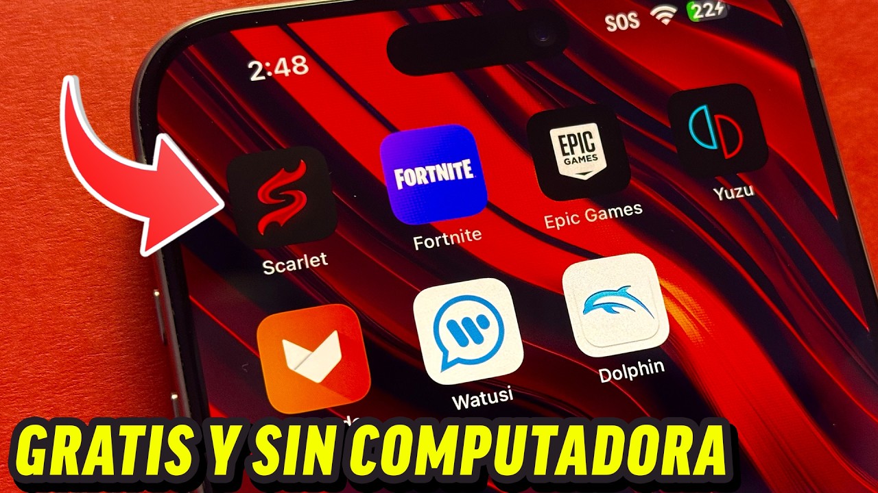 Cómo Instalar Aplicaciones FUERA del App Store en iPhone SIN PC y GRATIS | Tutorial Scarlet ...