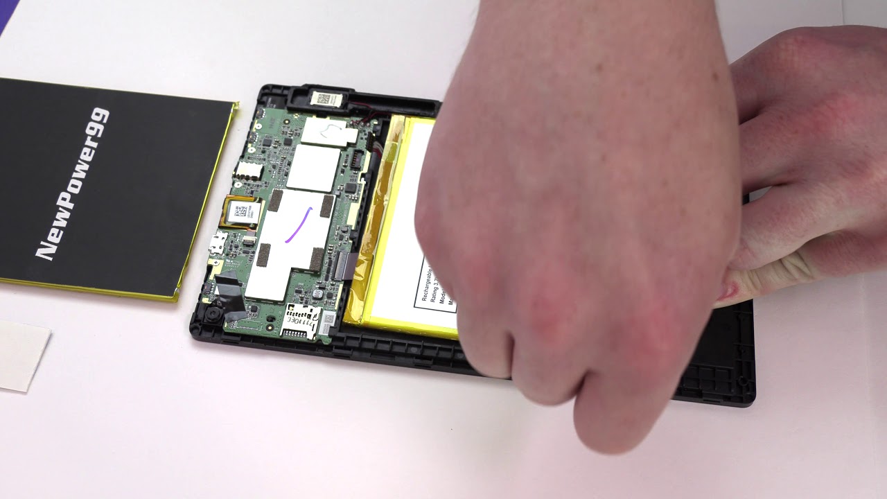 How to Replace Your Amazon Fire HD 8 8th Generation Battery - YouTube